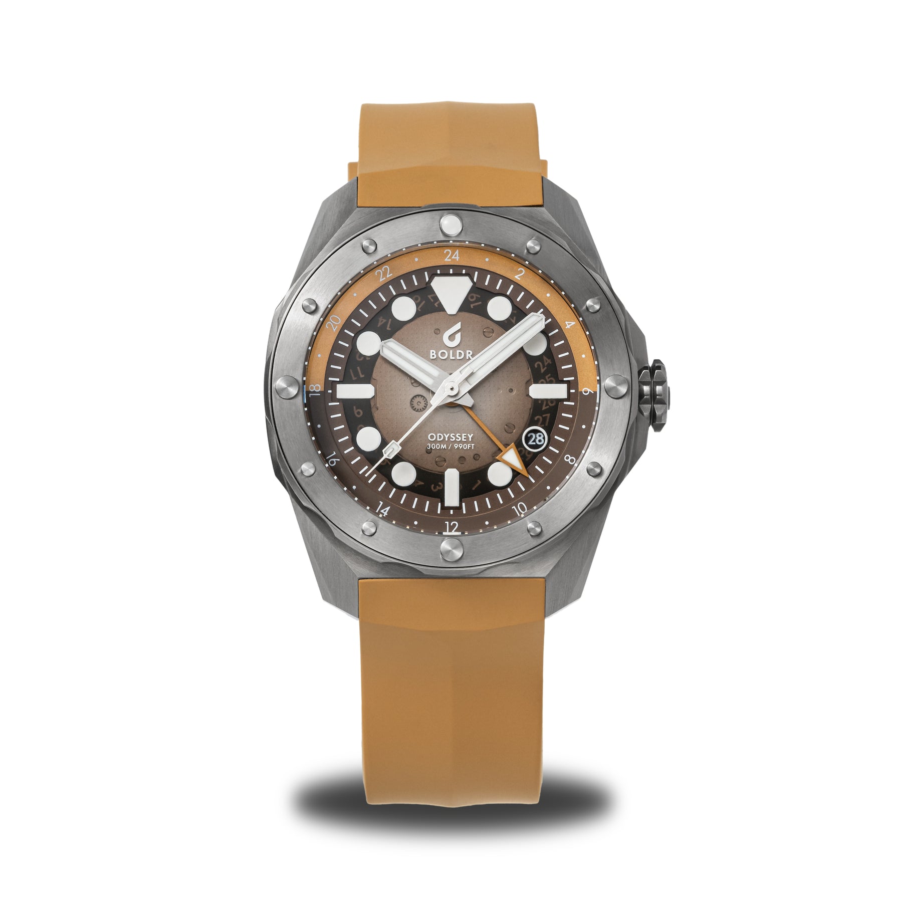 BOLDR Odyssey Ember Titanium Dive Watch | Swiss Automatic Movement ...