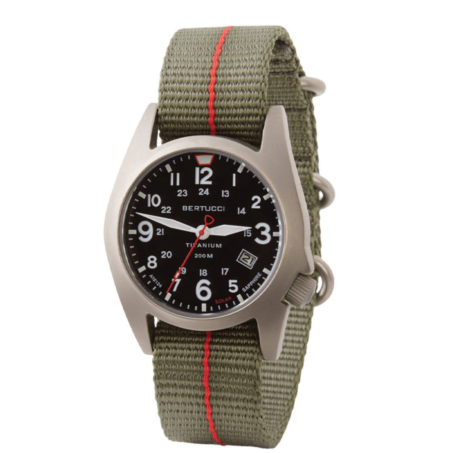 Bertucci A-7TS RETROSPEC Solar Black Dial – Sportique