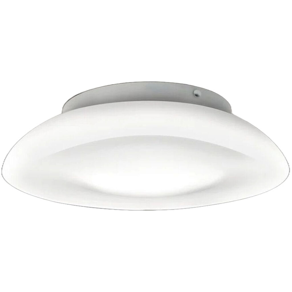 Artemide Lunex 17 Wall/Ceiling Light | 13W WH/WH UNV – Sportique