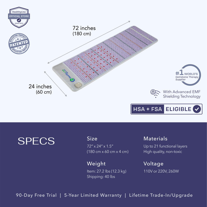 Gemstone Heat Therapy Mat – Sportique