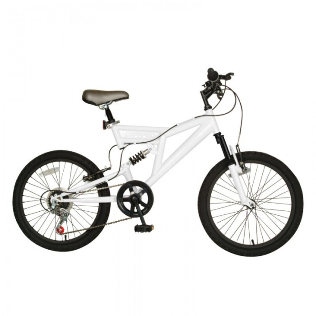 Cycle Force Men's Dual Suspension Mountain Bike | 20" Wheels/15" Frame ...
