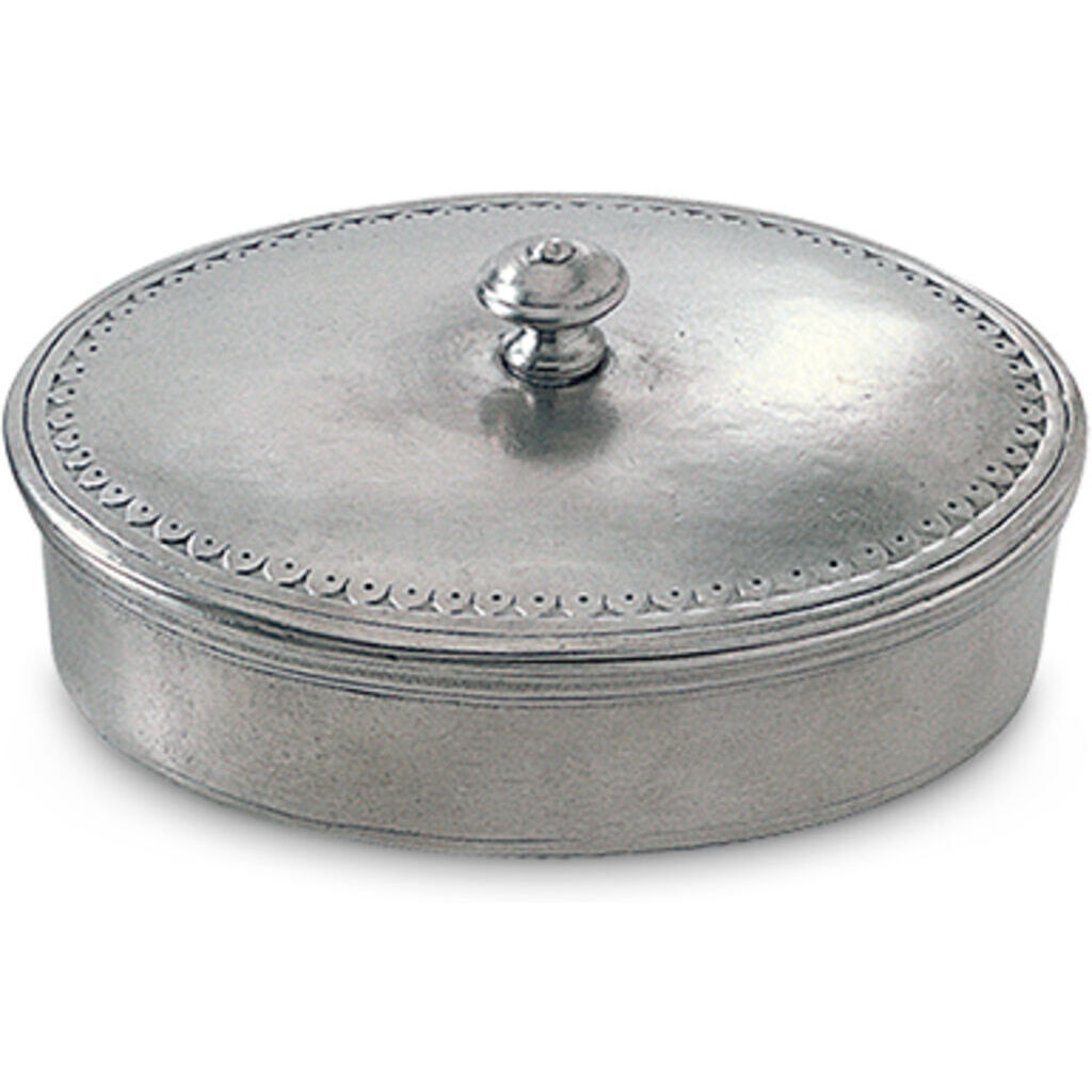 Match Oval Lidded Box – Sportique