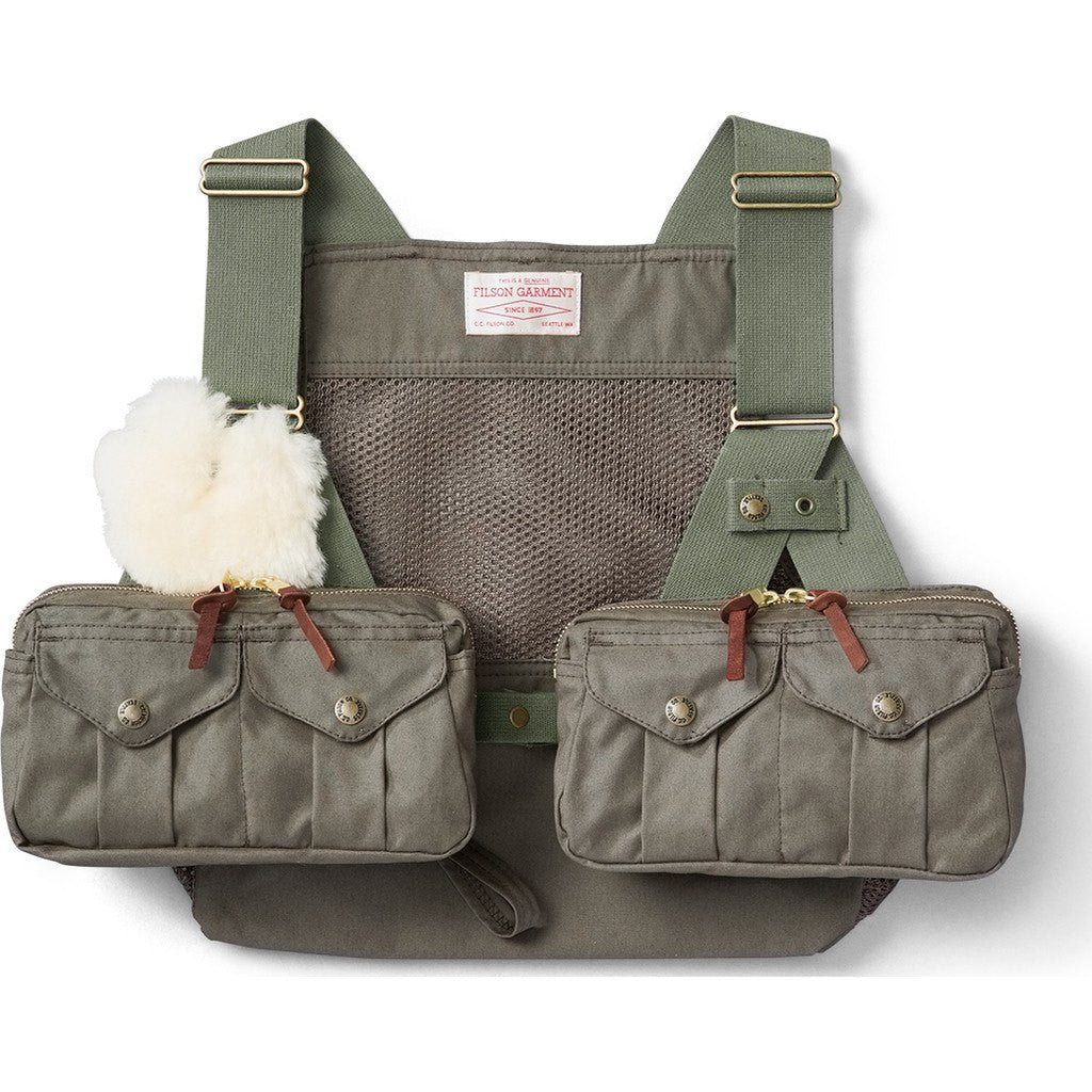 Filson Fly Fishing Strap Vest Otter Green Regular 11010670Otter Green ...