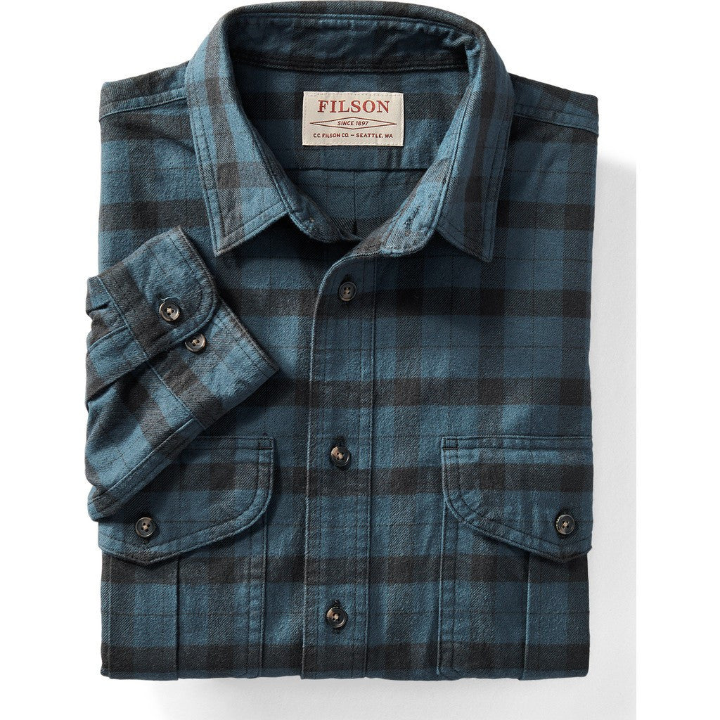Filson Alaskan Guide Alaska Fit Shirt Midnight Black XS ...