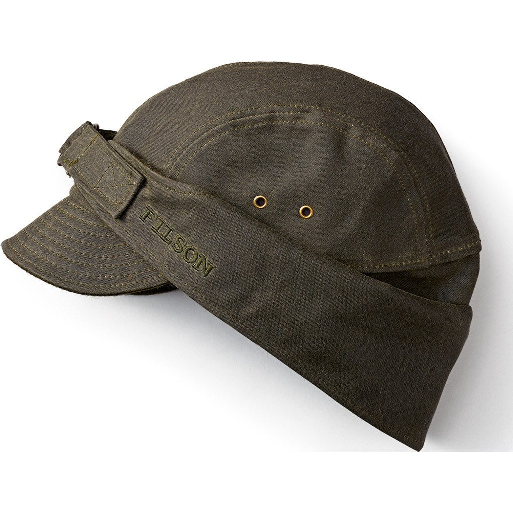 Filson Tin Cloth Wildfowl Hat Otter Green Small 11060063Otter Green ...