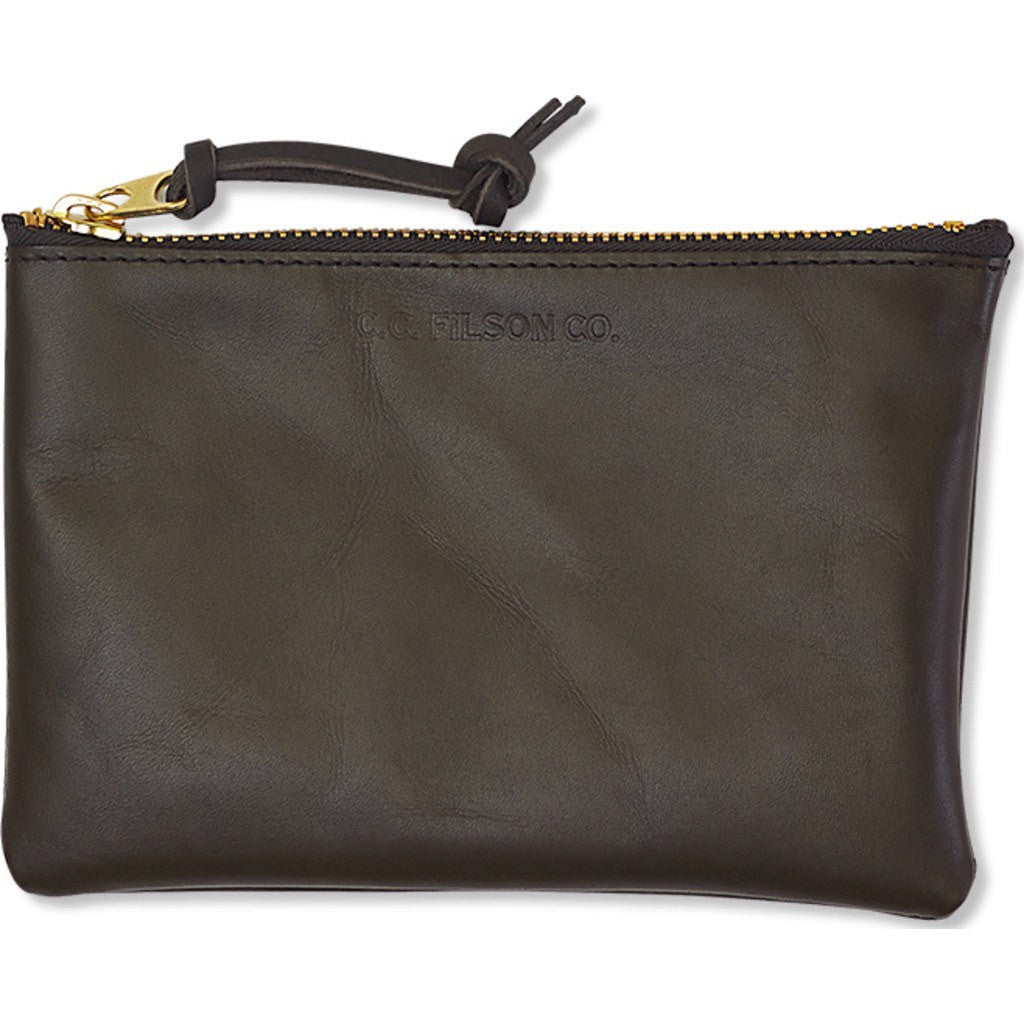 Filson Leather Pouch Medium Moss 11063220 – Sportique