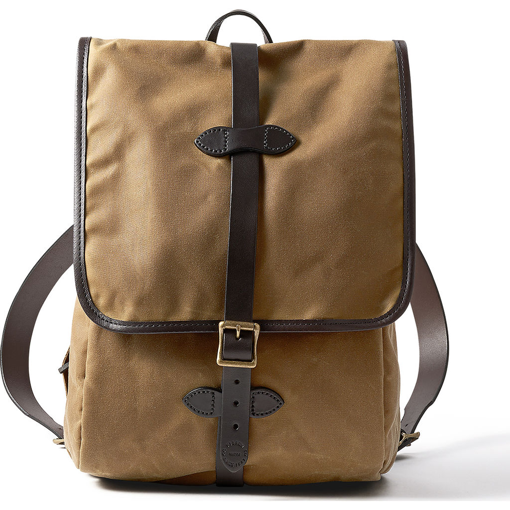 Filson Tin Cloth Backpack Dark Tan – Sportique