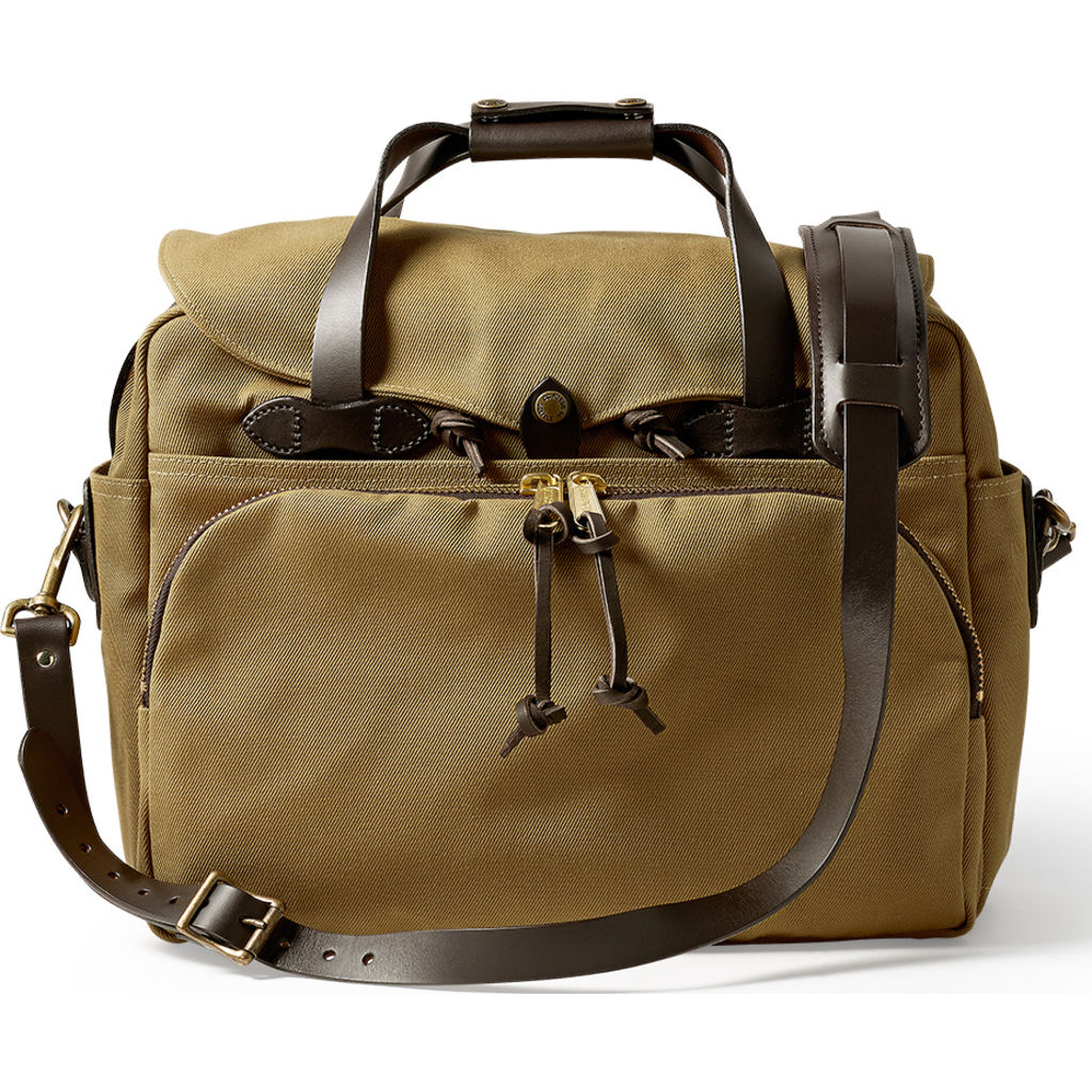 Filson Rugged Twill Padded Computer Bag | Tan – Sportique