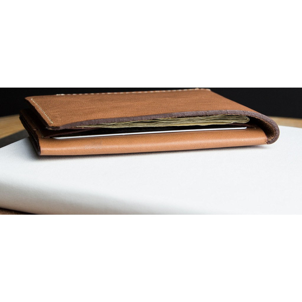 Kiko Leather Simplistic Leather Wallet Brown 114brwn – Sportique