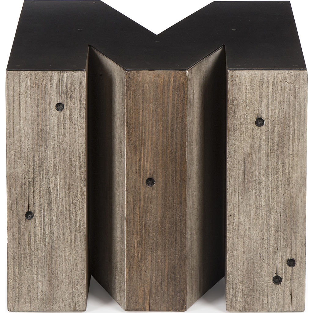 Resource Decor Alphabet Side Table | Letter M – Sportique