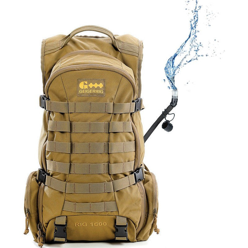Geigerrig 1600 Tactical Hydration Backpack Coyote G5 1600TAC CY – Sportique