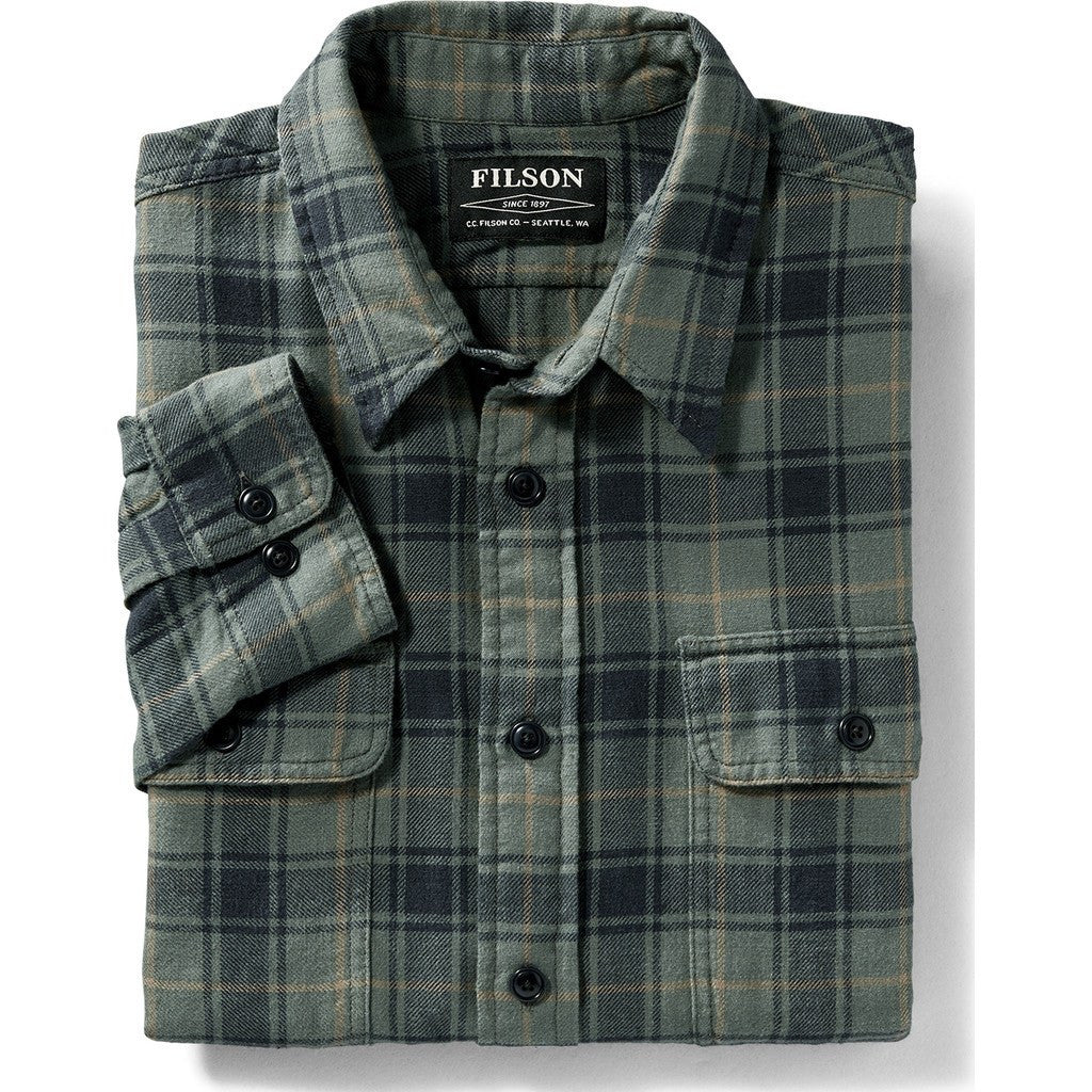 Filson Scout Shirt Teal/Navy/Bronze Plaid – Sportique