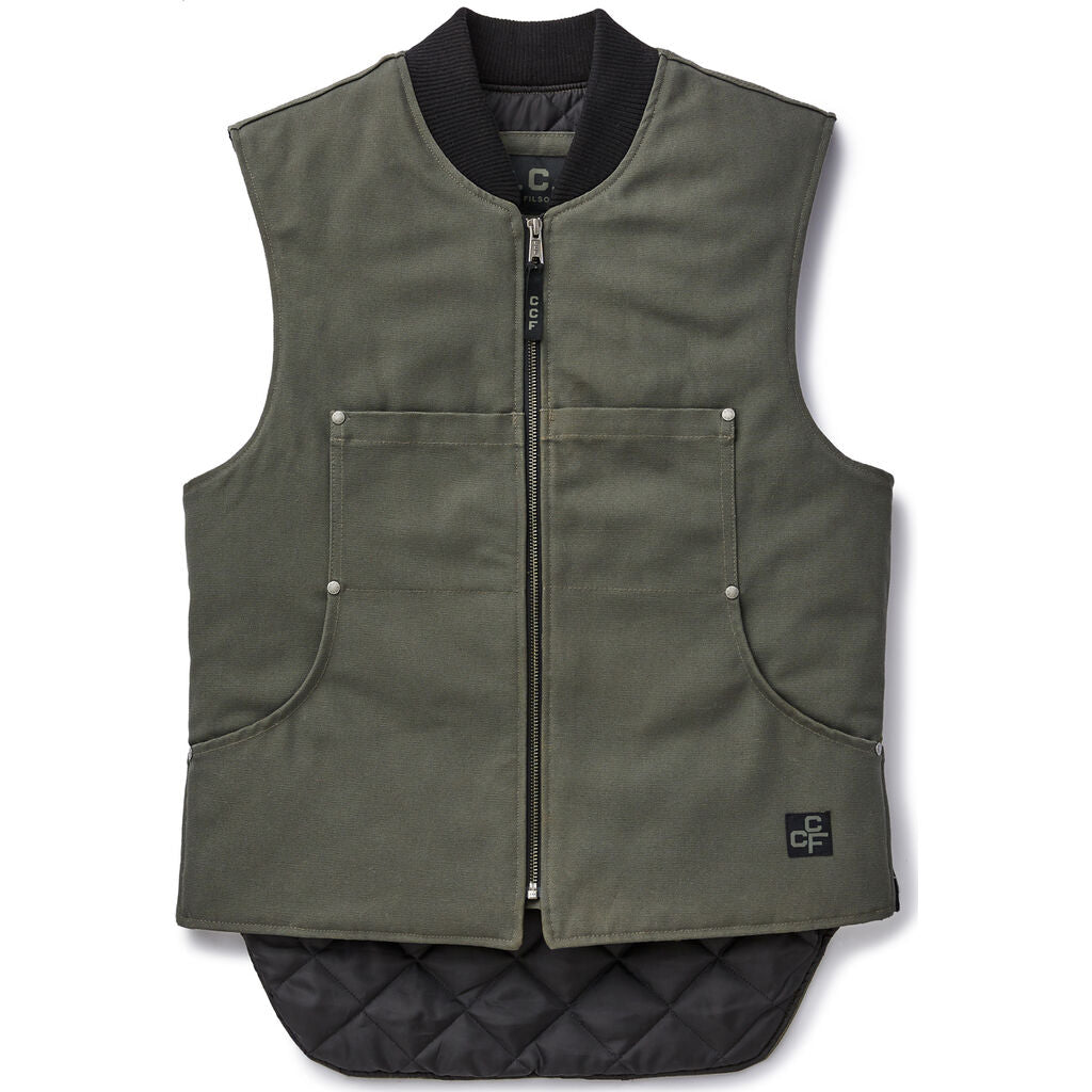 Filson Men's C.C.F. Work Vest | Cannonball Green – Sportique