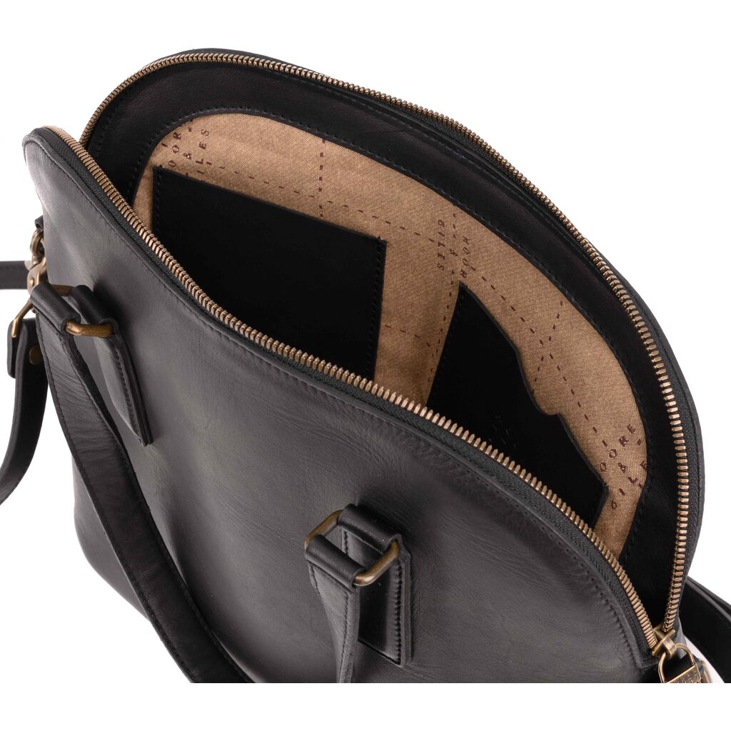 Moore & Giles Britton Day Bag | Kireina Black – Sportique