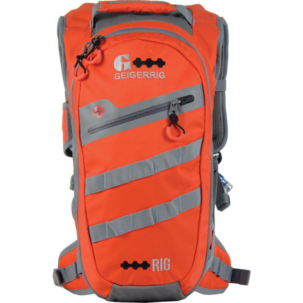 Geigerrig Rig 300M Hydration Backpack Orange/Gun Metal - G7 300M ORGM ...