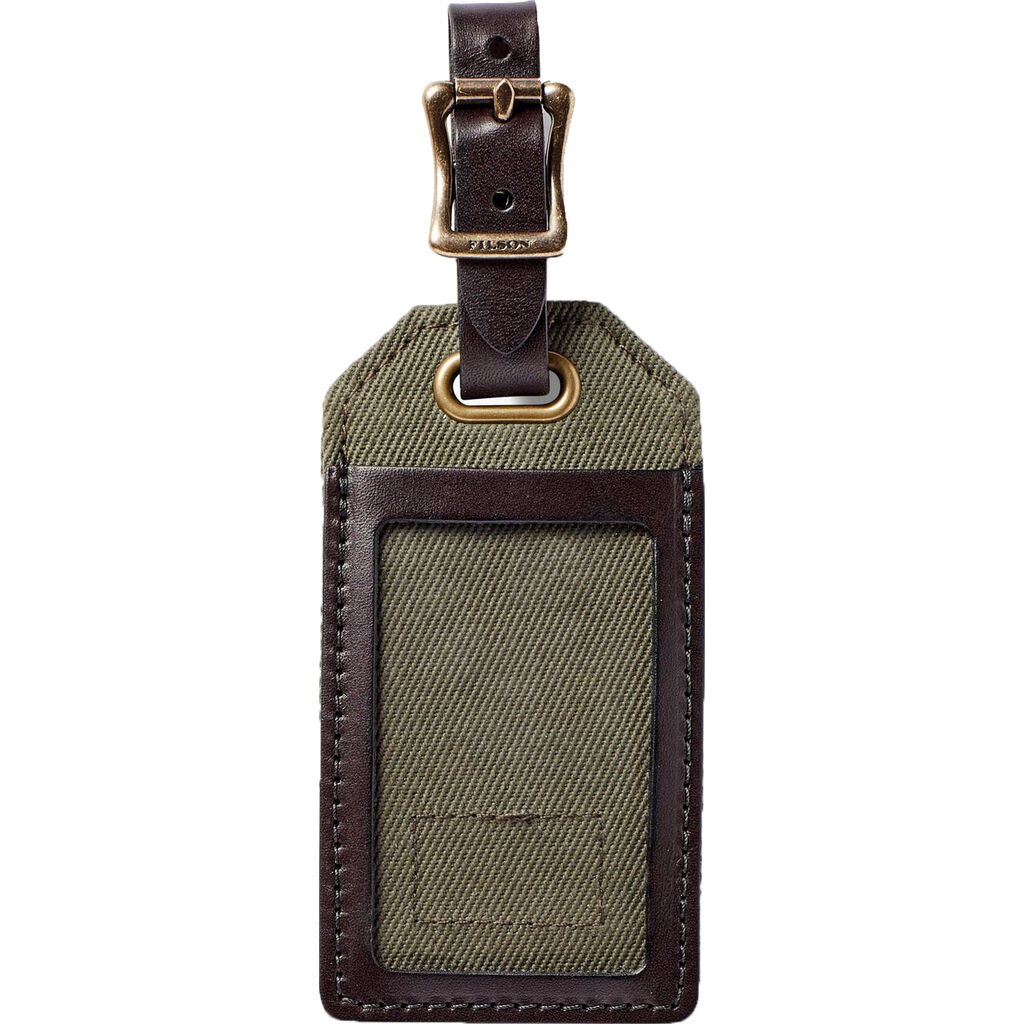 Filson Rugged Twill Leather Luggage Tag – Sportique