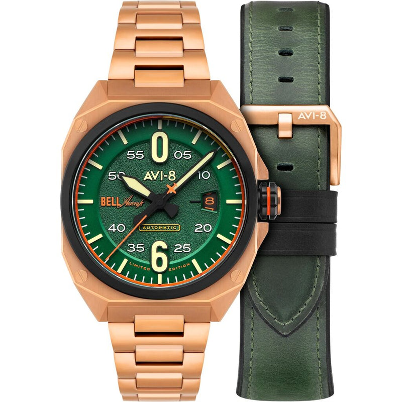 AVI-8 Watch Bell X-1 Glamorous Glennis Automatic Limited Edition Wrist ...