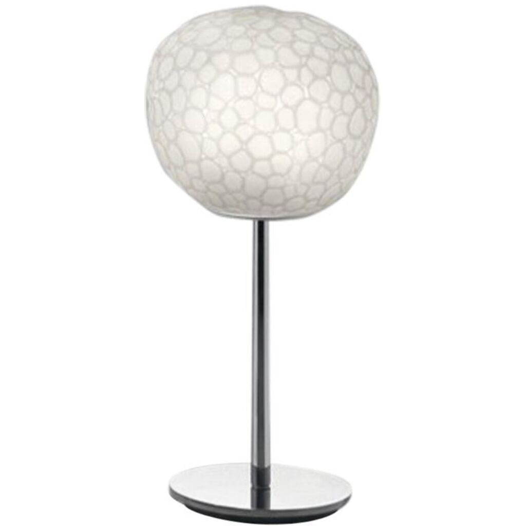 Artemide Meteorite 15 Table with Stem Light | Chrome – Sportique