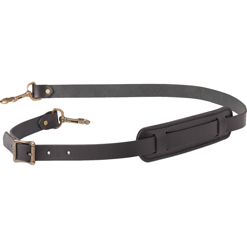 Filson Bridle Leather Shoulder Strap | Black – Sportique