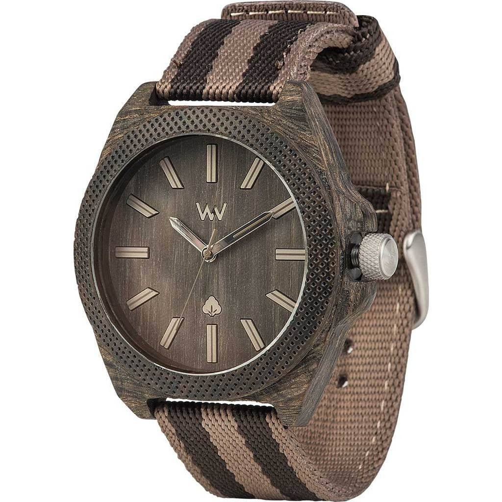 WeWood Phoenix Cotton Fiber Wood Watch Wenge Earth WPH46WE – Sportique
