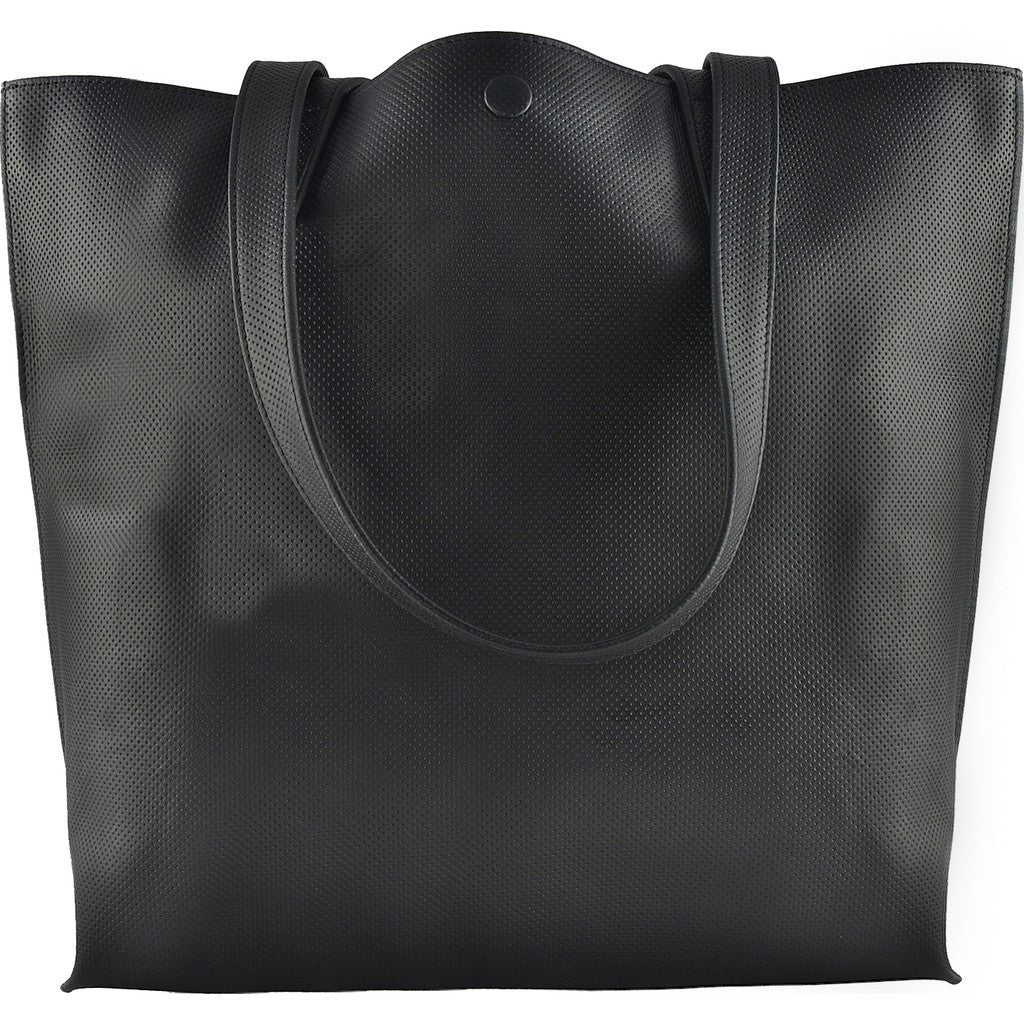 Kiko Leather Street Leather Tote Bag | Black – Sportique