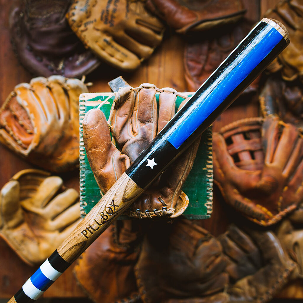 Pillbox Bat Co. Classic Painted Baseball Bat | Thin Blue Line – Sportique