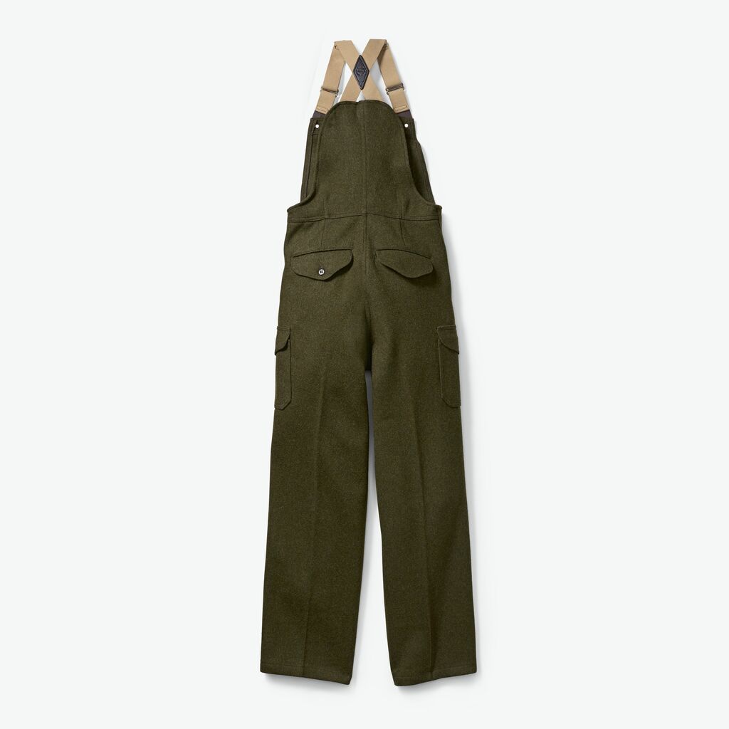 Filson Mackinaw Wool Bibs | Forest Green – Sportique