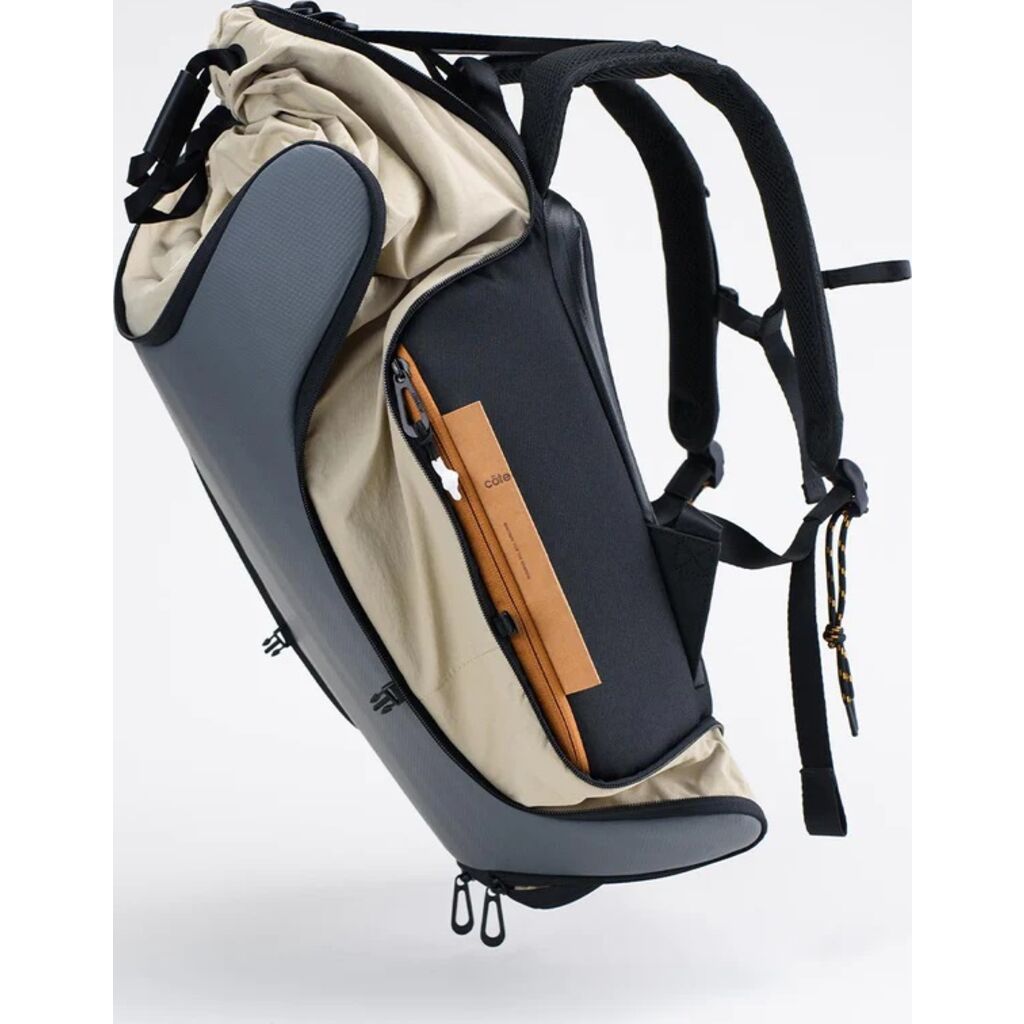 Cote & Ciel Avon Backpack | Robin Material | Grey – Sportique