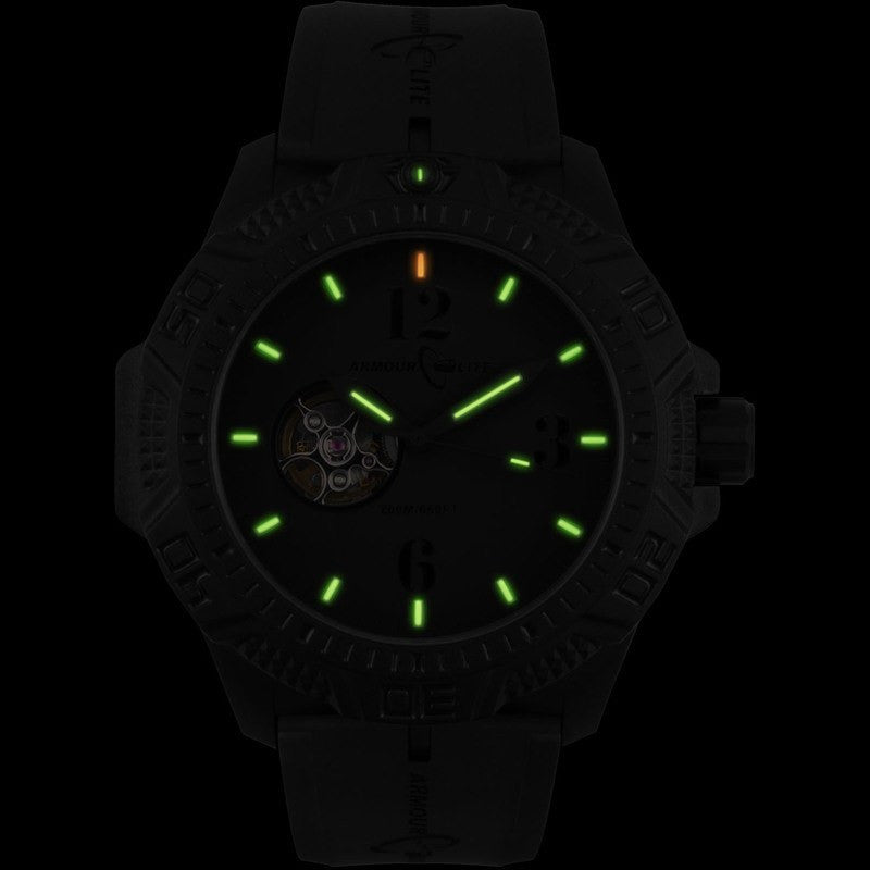 Armourlite Caliber Automatic AL1214 Black Watch Rubber – Sportique