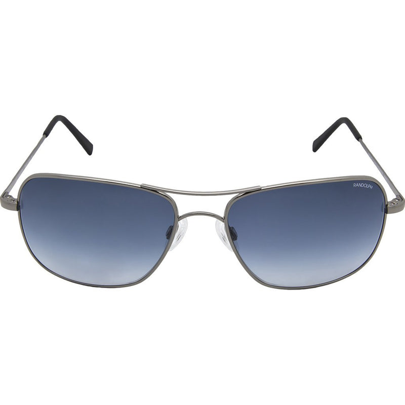 Randolph Engineering Archer Dark Ruthenium Polished Sunglasses Blue ...