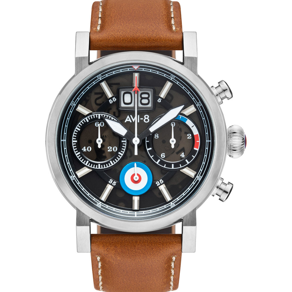 AVI-8 Hawker Hurricane AV-4062 Chronograph Watch | Leather Strap ...