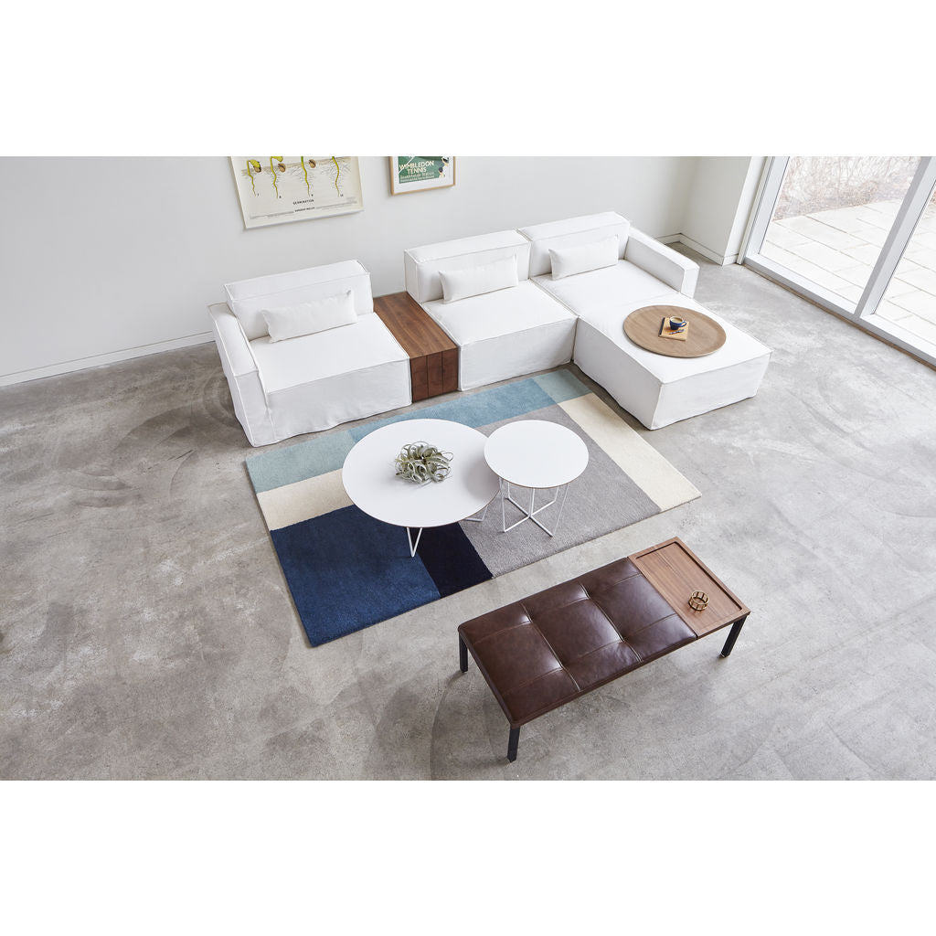 Gus* Modern Array Round Coffee Table White – Sportique