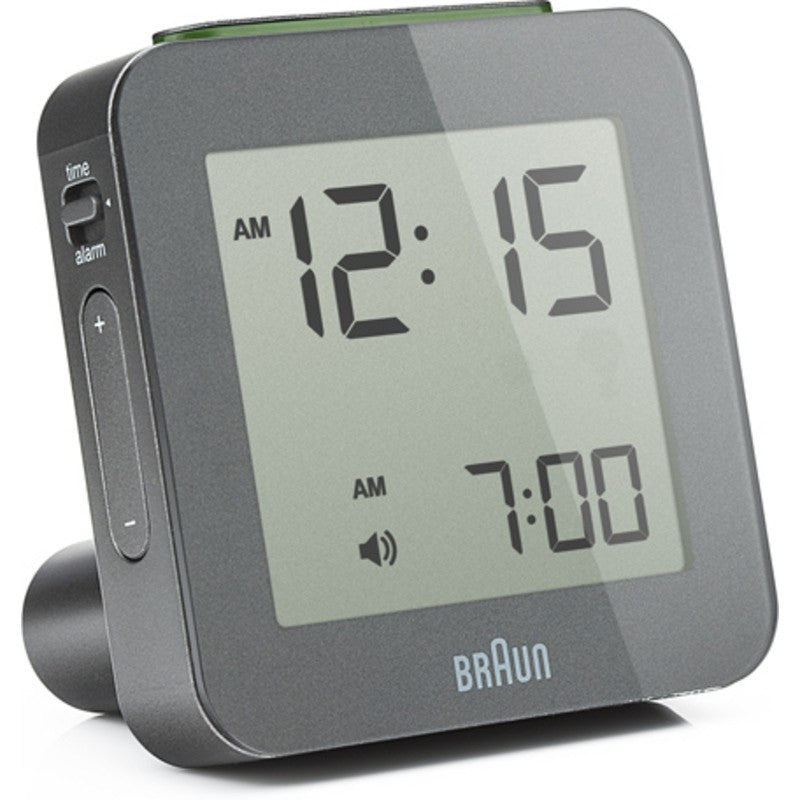 Braun Digital Alarm Clock Grey BNC009GY – Sportique