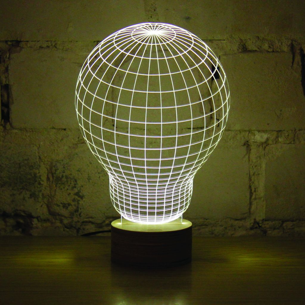 Studio Cheha Bulbing LED Table Lamp Birch/Acrylic – Sportique