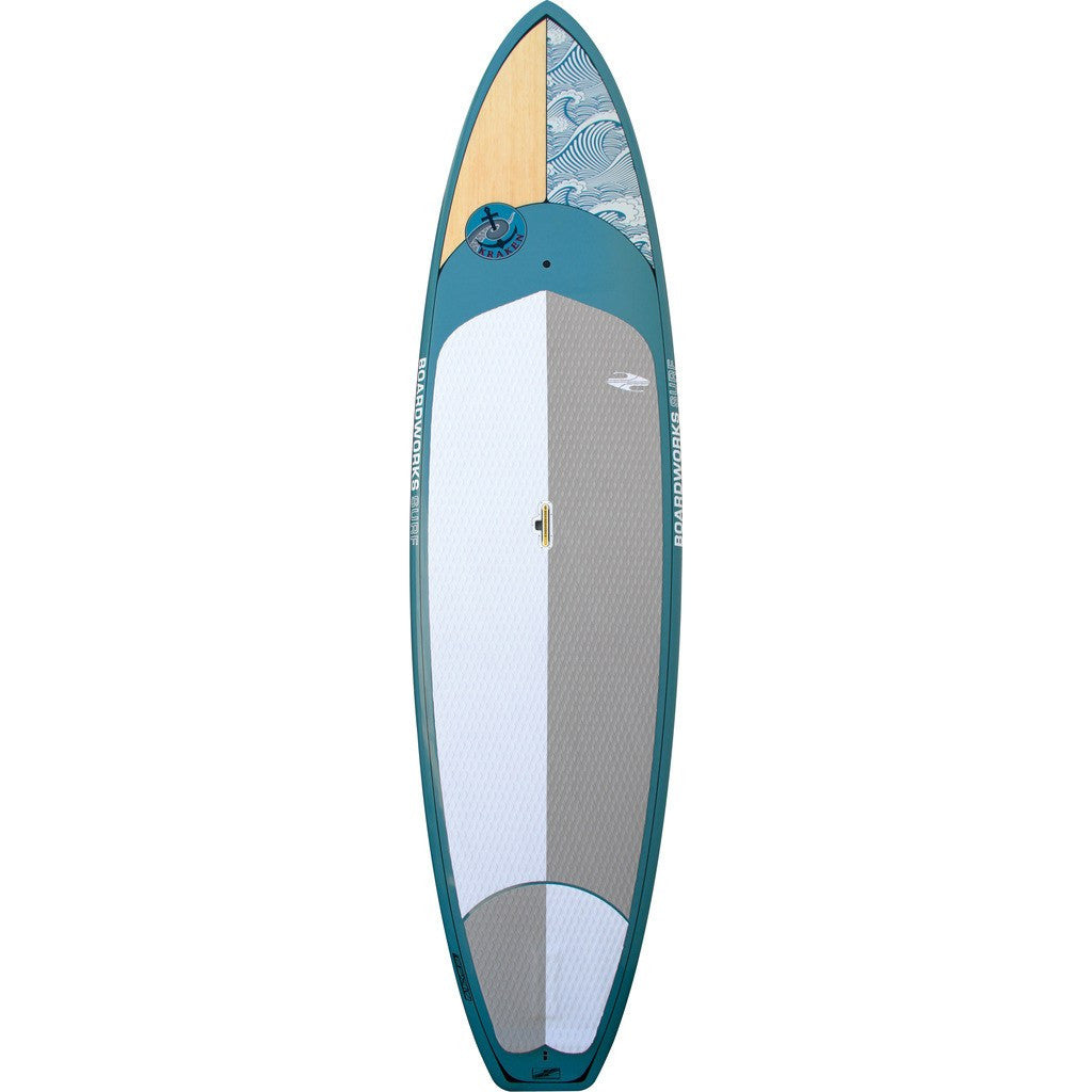 Boardworks Kraken 11' Stand Up Paddle Board | Wood/Steel Blue – Sportique