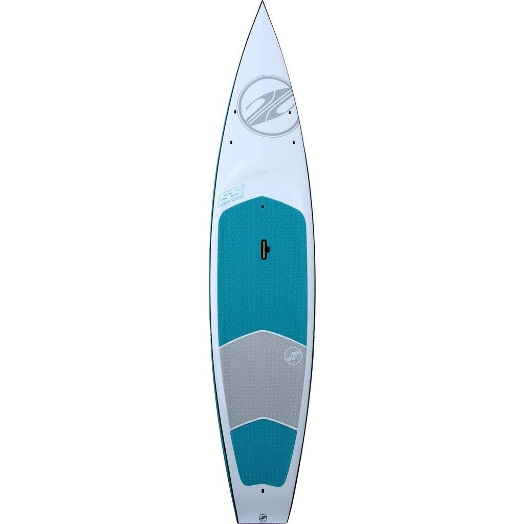 Boardworks Super Sport 12'6" Stand Up Paddle Board | White/Ocean ...