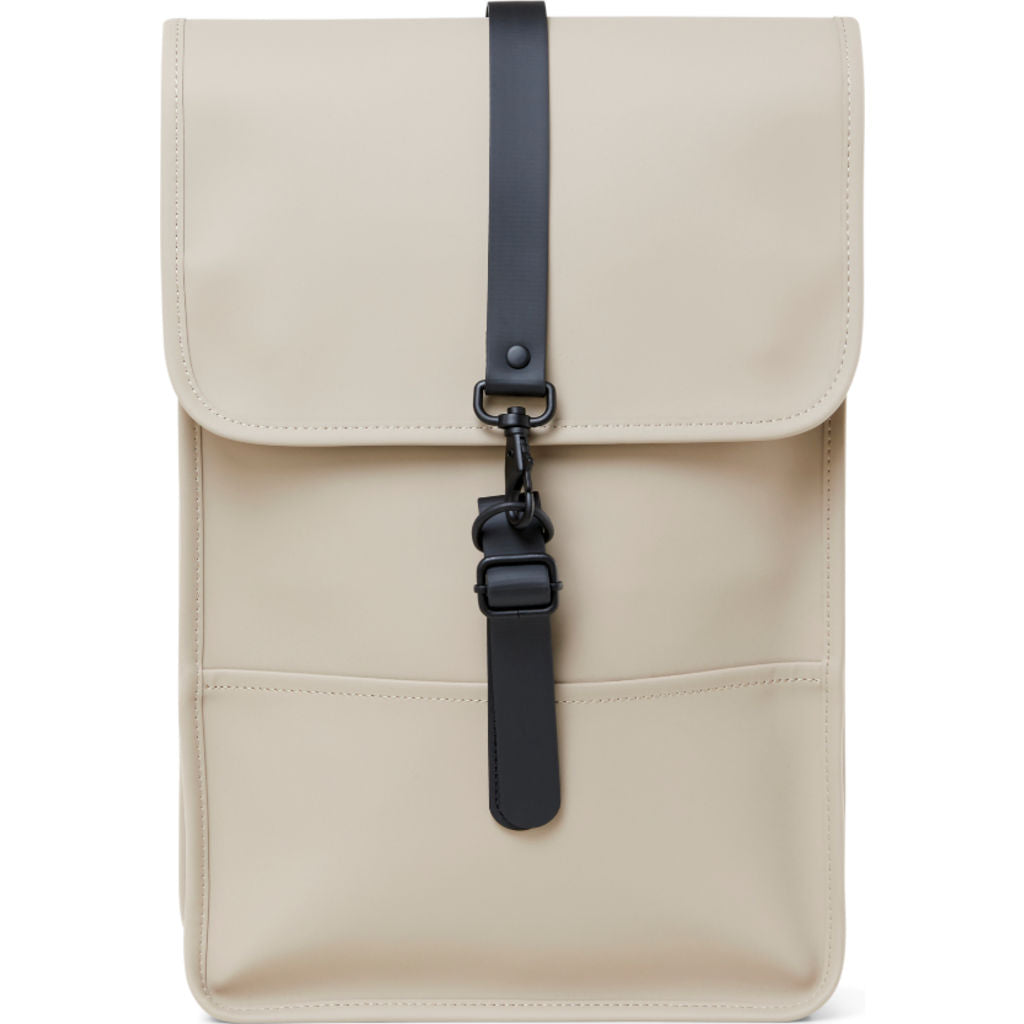 RAINS Waterproof Mini Backpack | Beige – Sportique