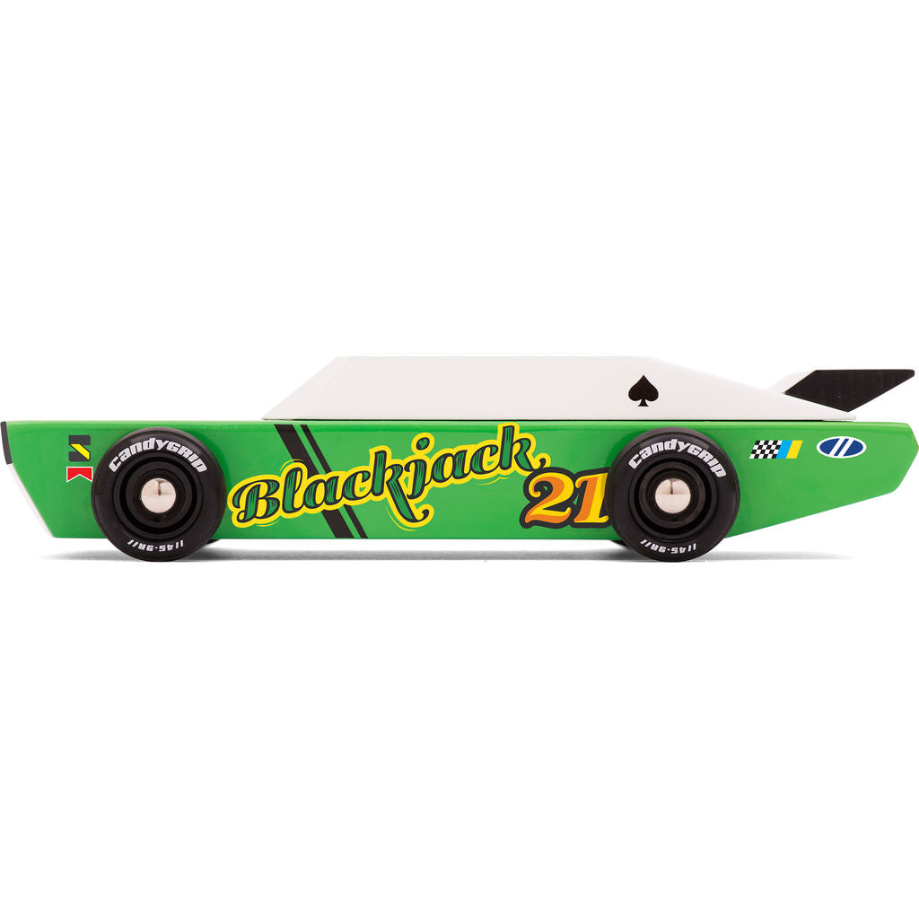 Candylab Blackjack Vintage Race Car Green M1101 – Sportique