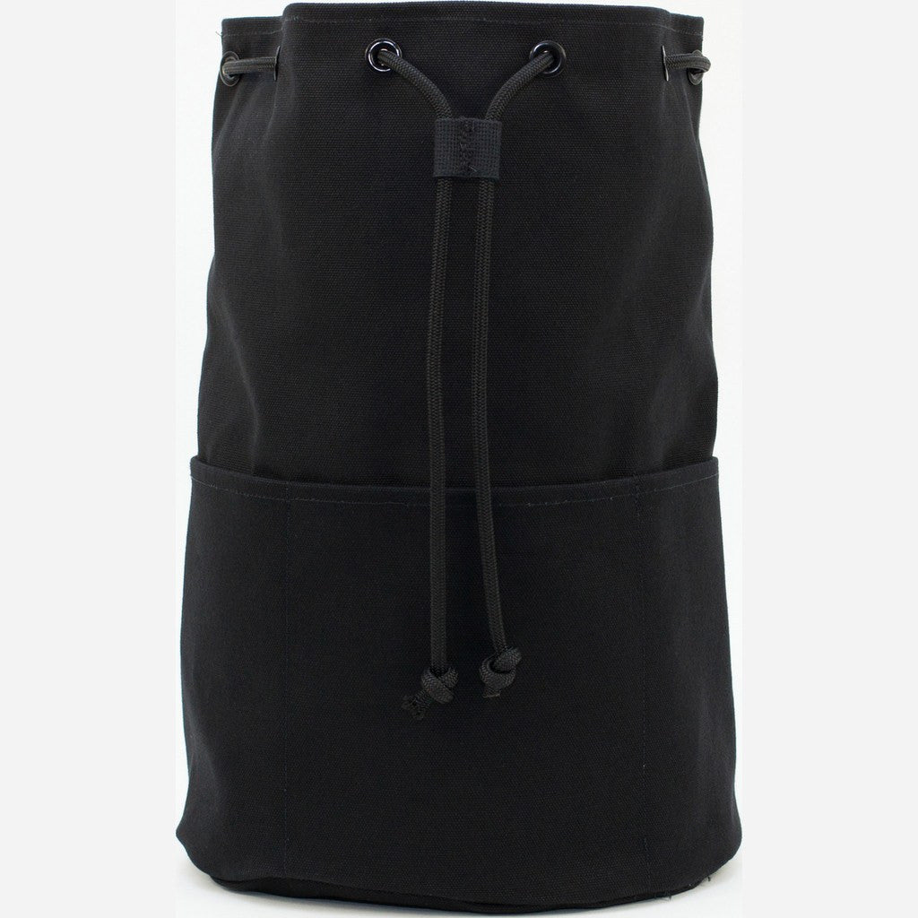 Blk Pine Small Canvas Utility Cinch Pack Backpack Black CPS15SC-BLK ...