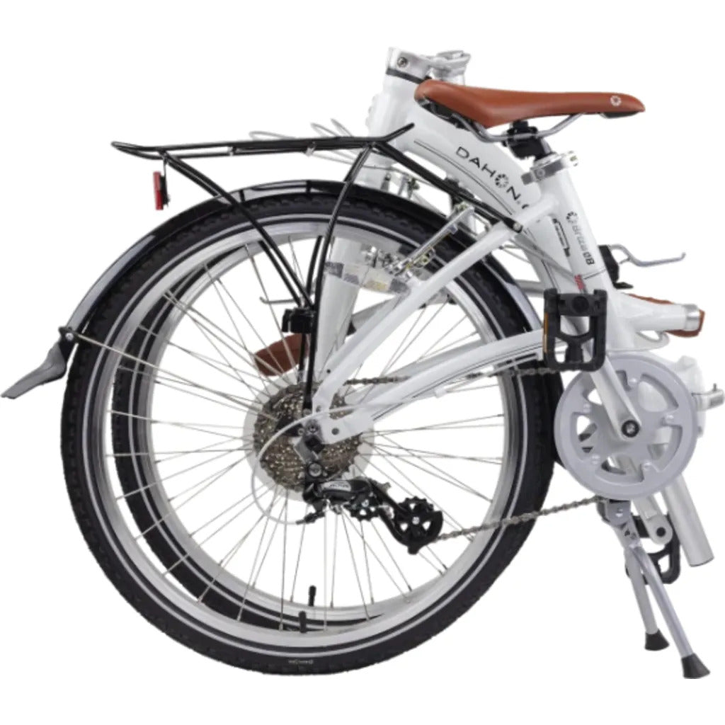 Dahon Briza D8 Foldable Bike | Frost – Sportique
