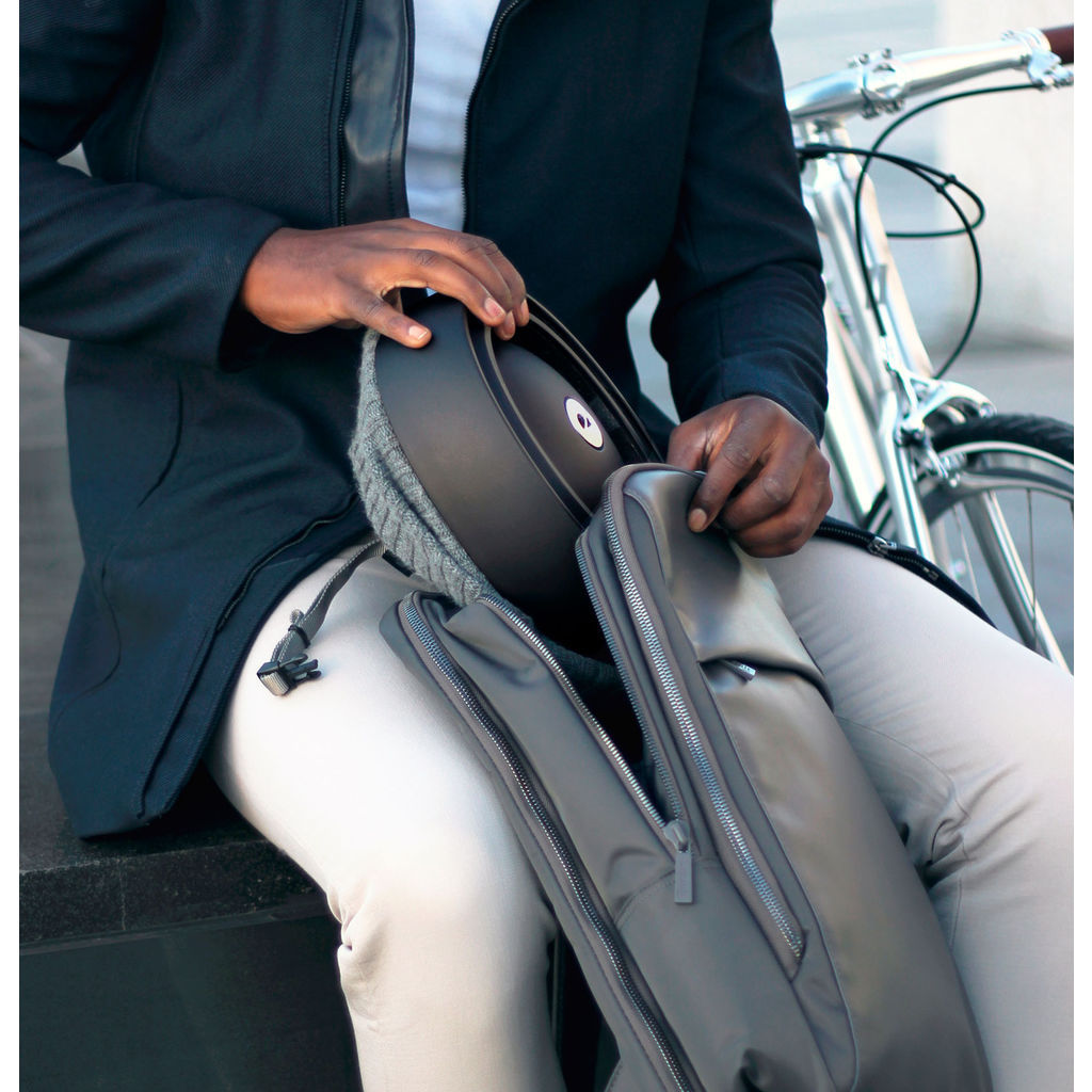 Closca Nordic Collapsible Helmet w/ Visor in Gray/Black – Sportique