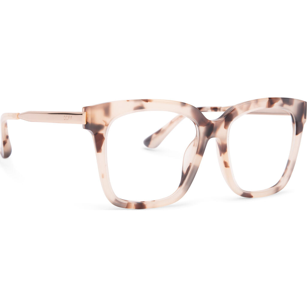 DIFF Eyewear Bella Blue Light Glasses | Cream Tortoise – Sportique