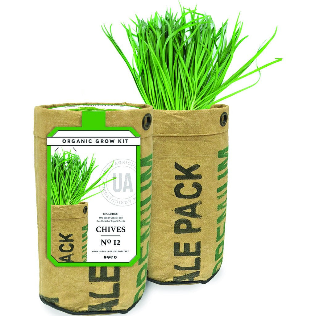 Urban Agriculture Organic Herb Grow Kit Chives – Sportique