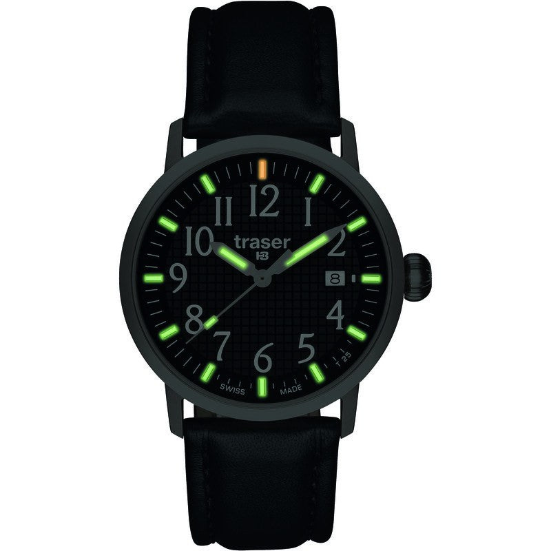 traser H3 Basic Black Watch Leather T4102.740.A2.01 – Sportique