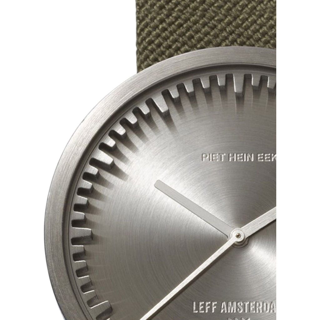 LEFF amsterdam D38 Tube Watch | Steel/Green – Sportique