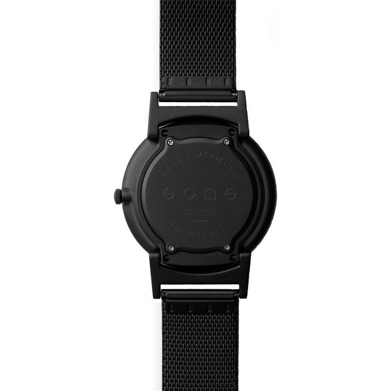 Eone Bradley Black Watch | Black Steel Mesh – Sportique