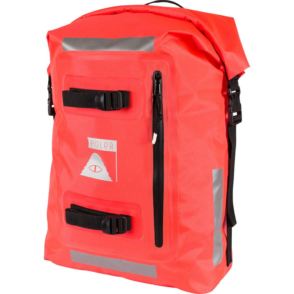 Poler High & Dry Rolltop Backpack in Coral – Sportique