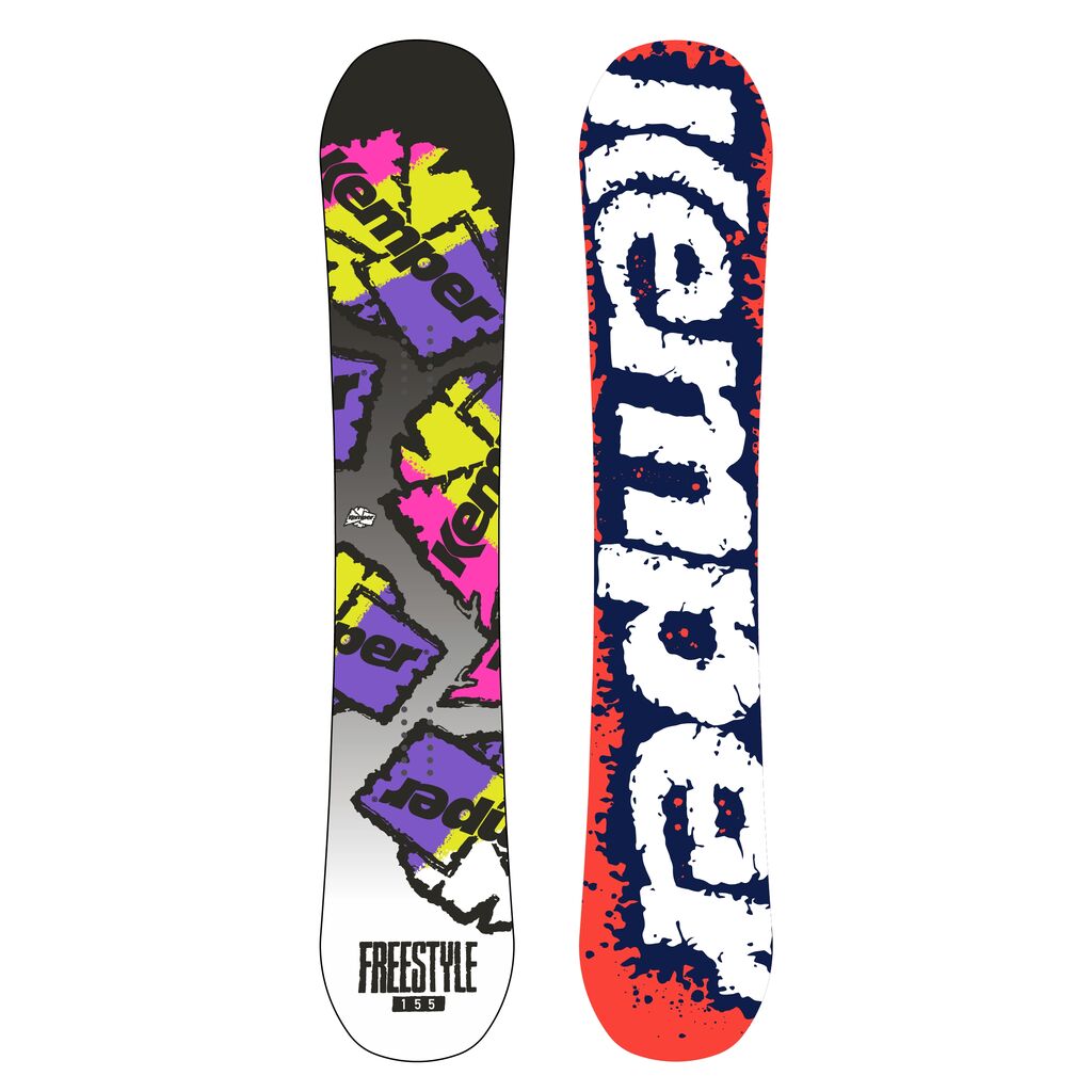 Kemper Freestyle All Mountain Yellow Snowboard | 1990/91 – Sportique