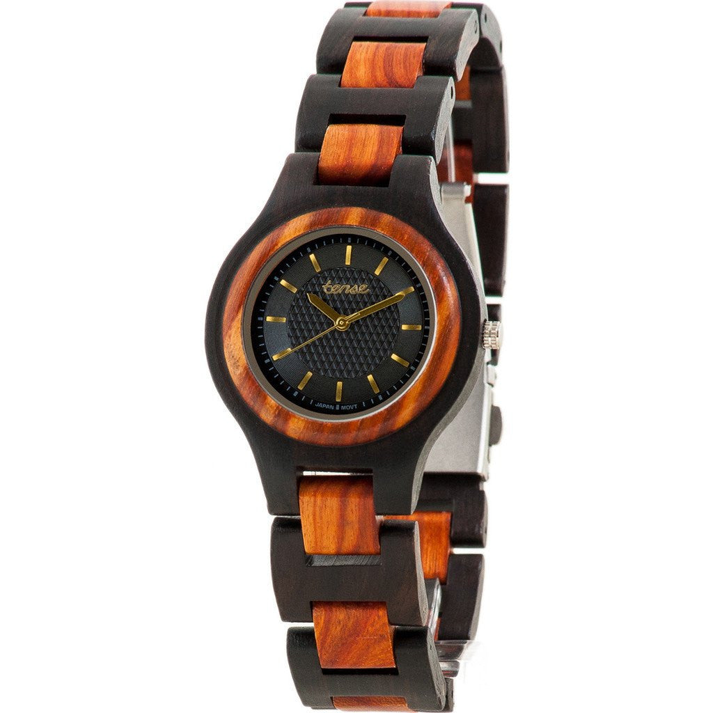 Tense Pacific Watch | Dark Sandalwood/Rosewood – Sportique