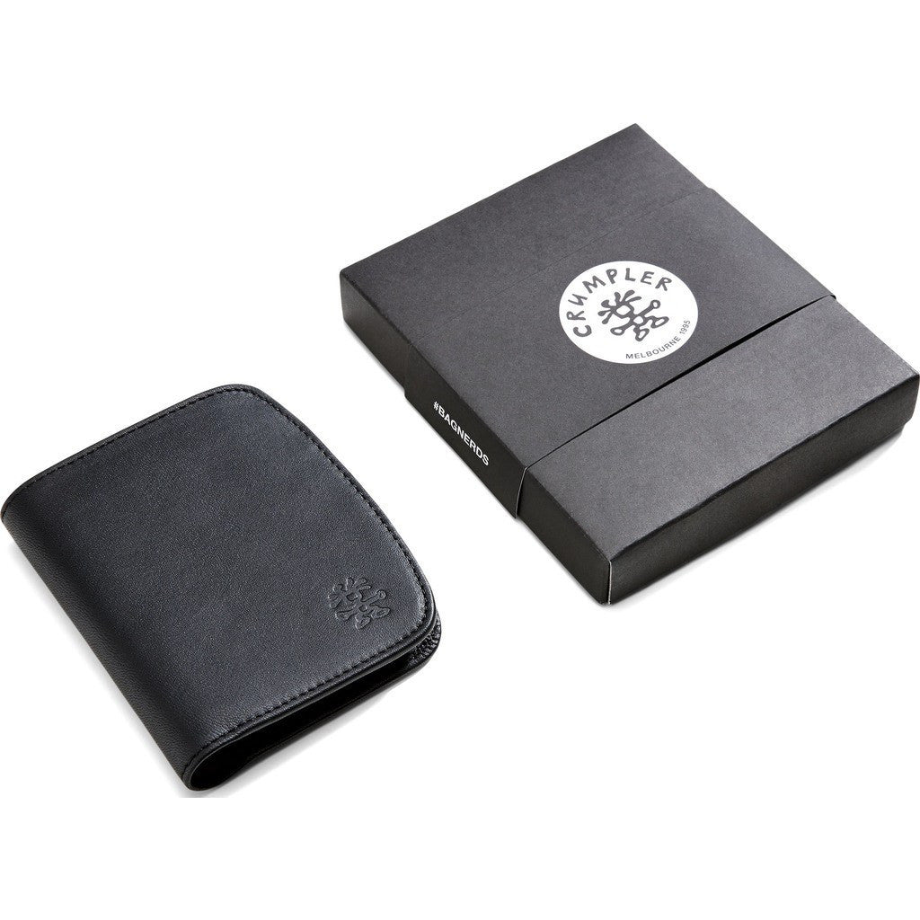 Crumpler Golden Fleece Leather Billfold Wallet Black – Sportique